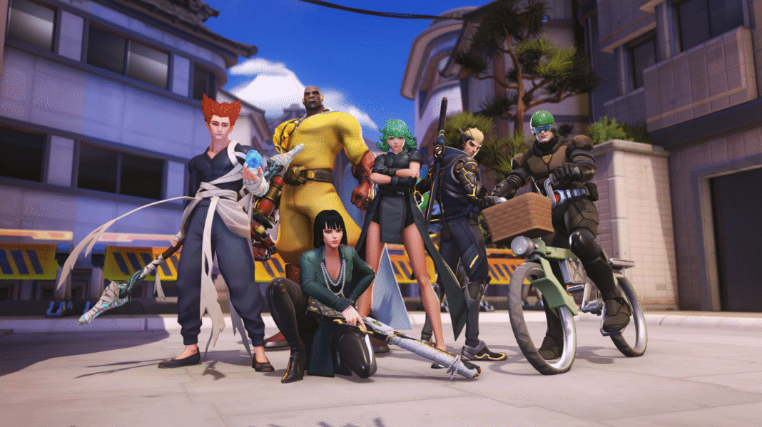 Overwatch 2 and One Punch Man Reunite for New Crossover Skins